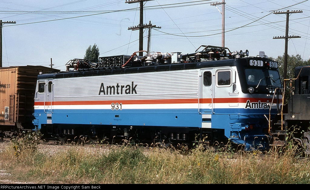 AMTK 931 in Transit
